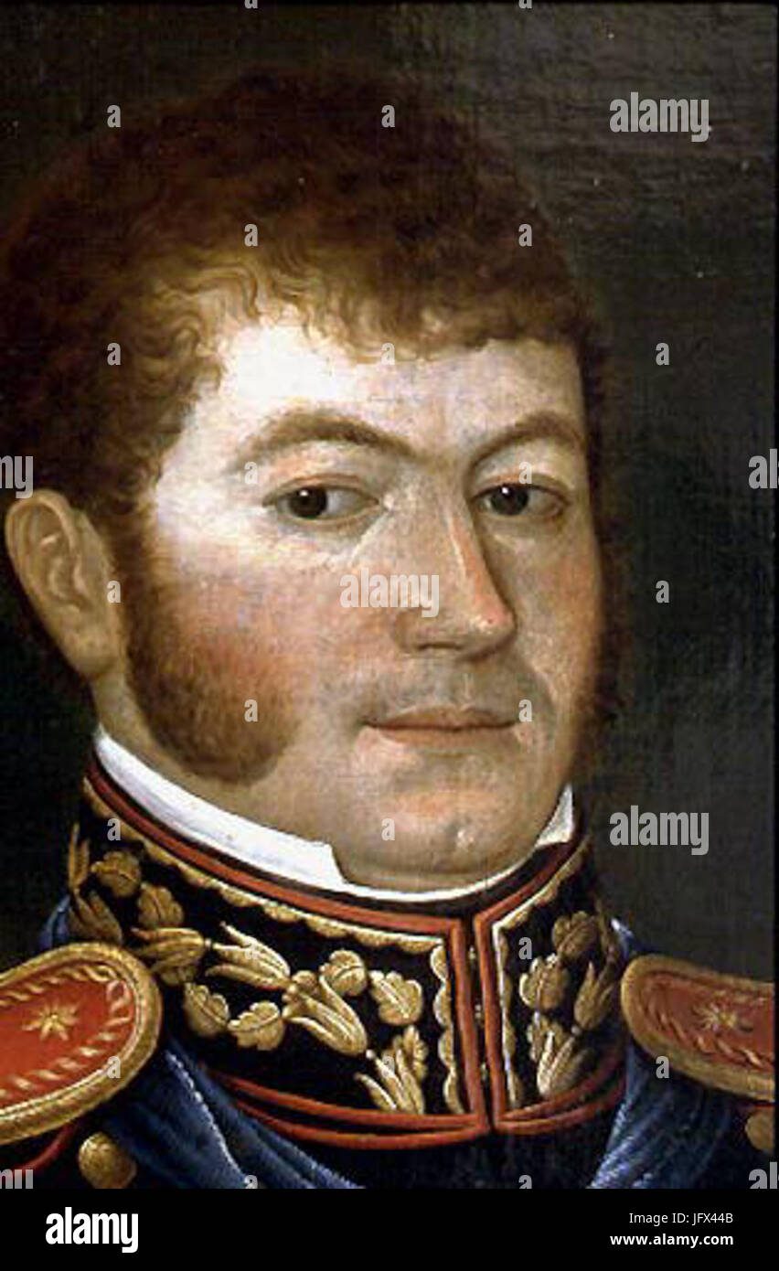 Coronel General Ramón Freire Stock Photo - Alamy