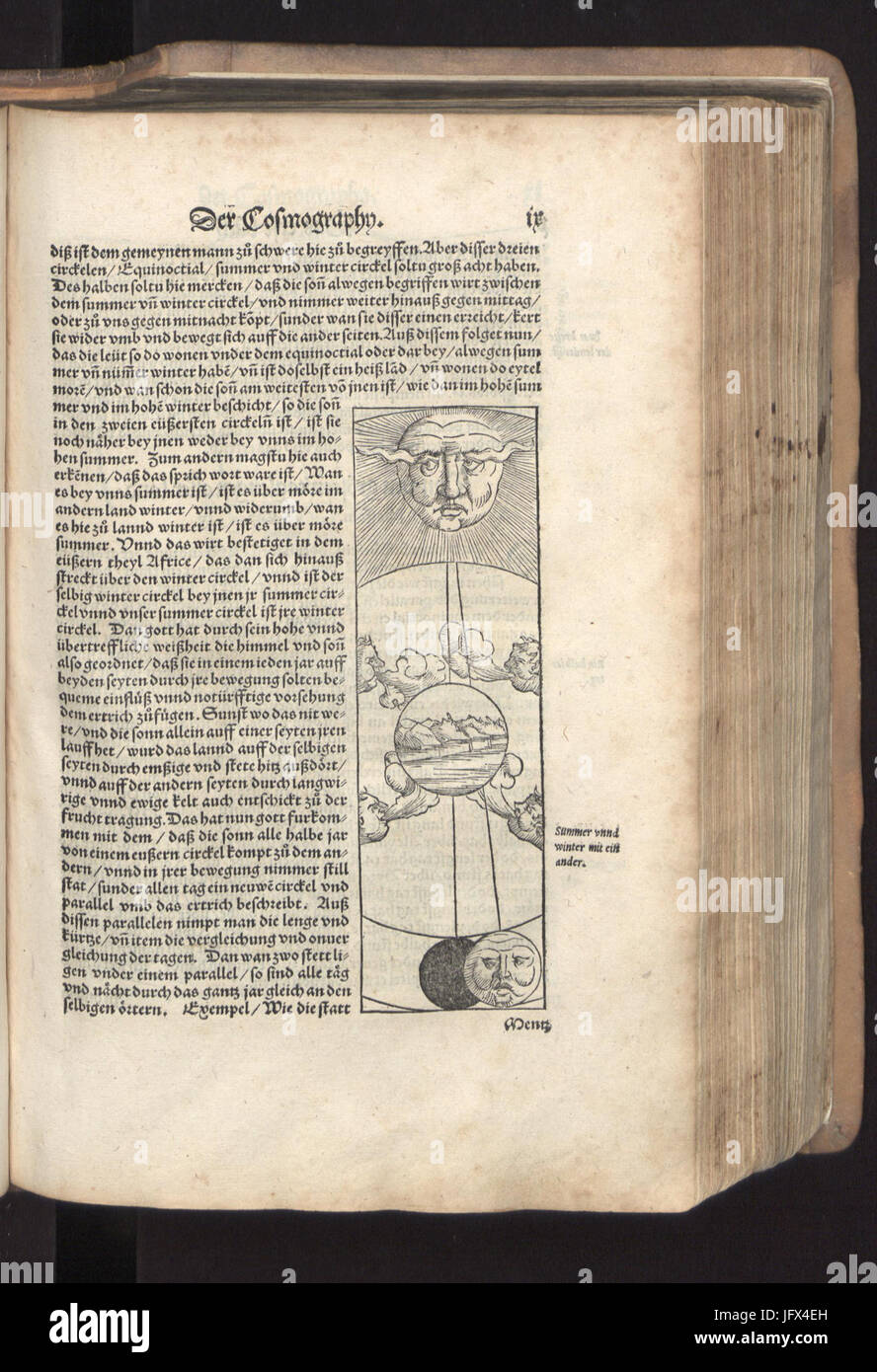 Cosmographia (Sebastian Münster) 009 Stock Photo - Alamy