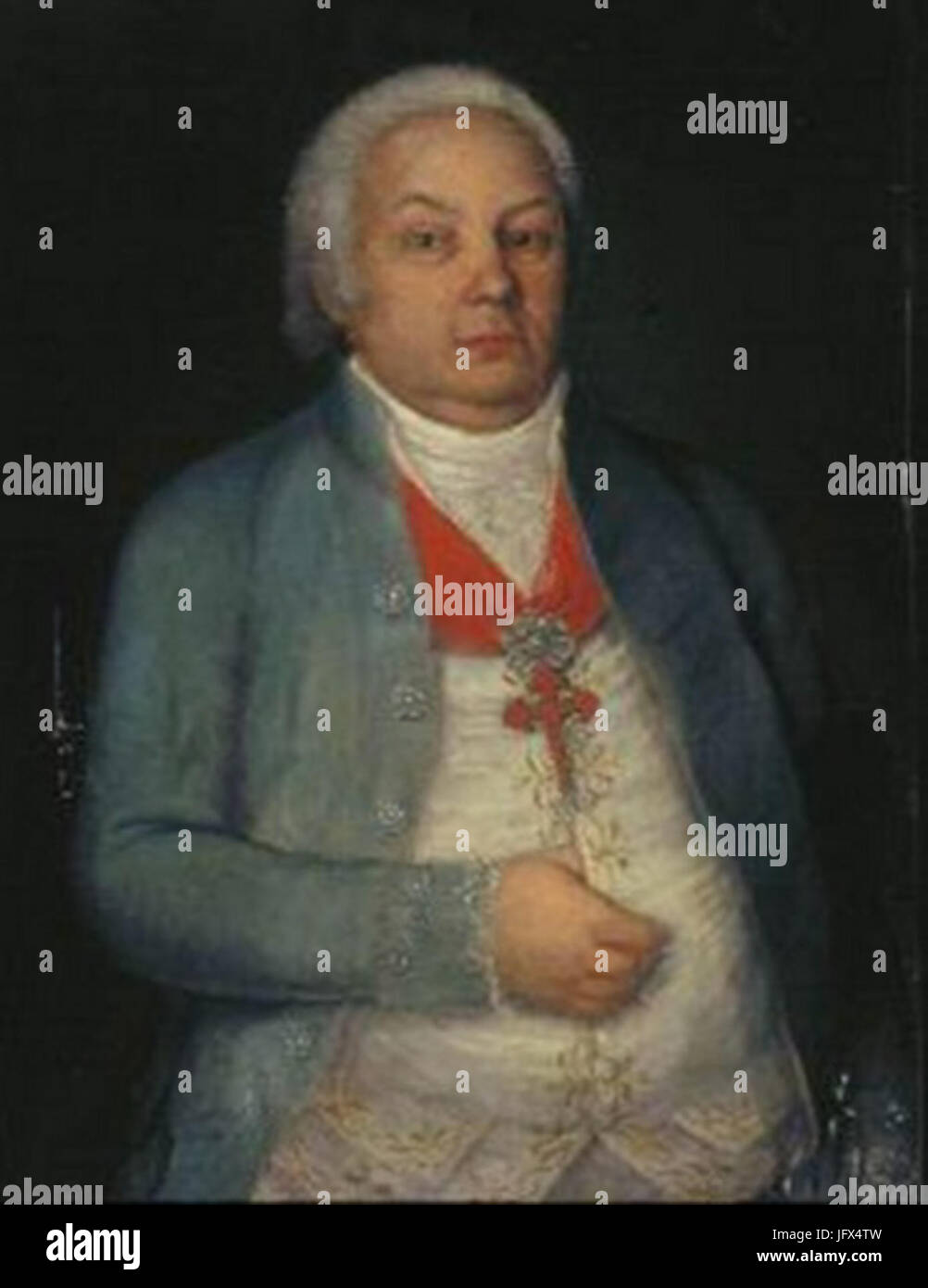 Autor desconhecido - Retrato de um cavaleiro da Ordem de Santiago séc ...