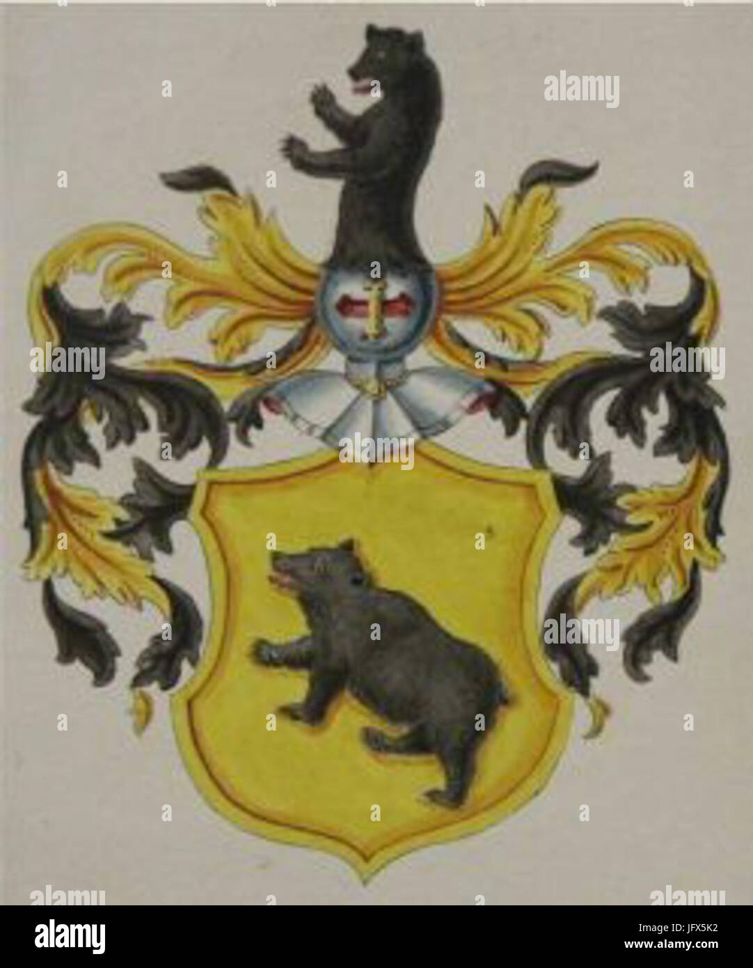 Bär Wappen Schaffhausen H01 Stock Photo - Alamy