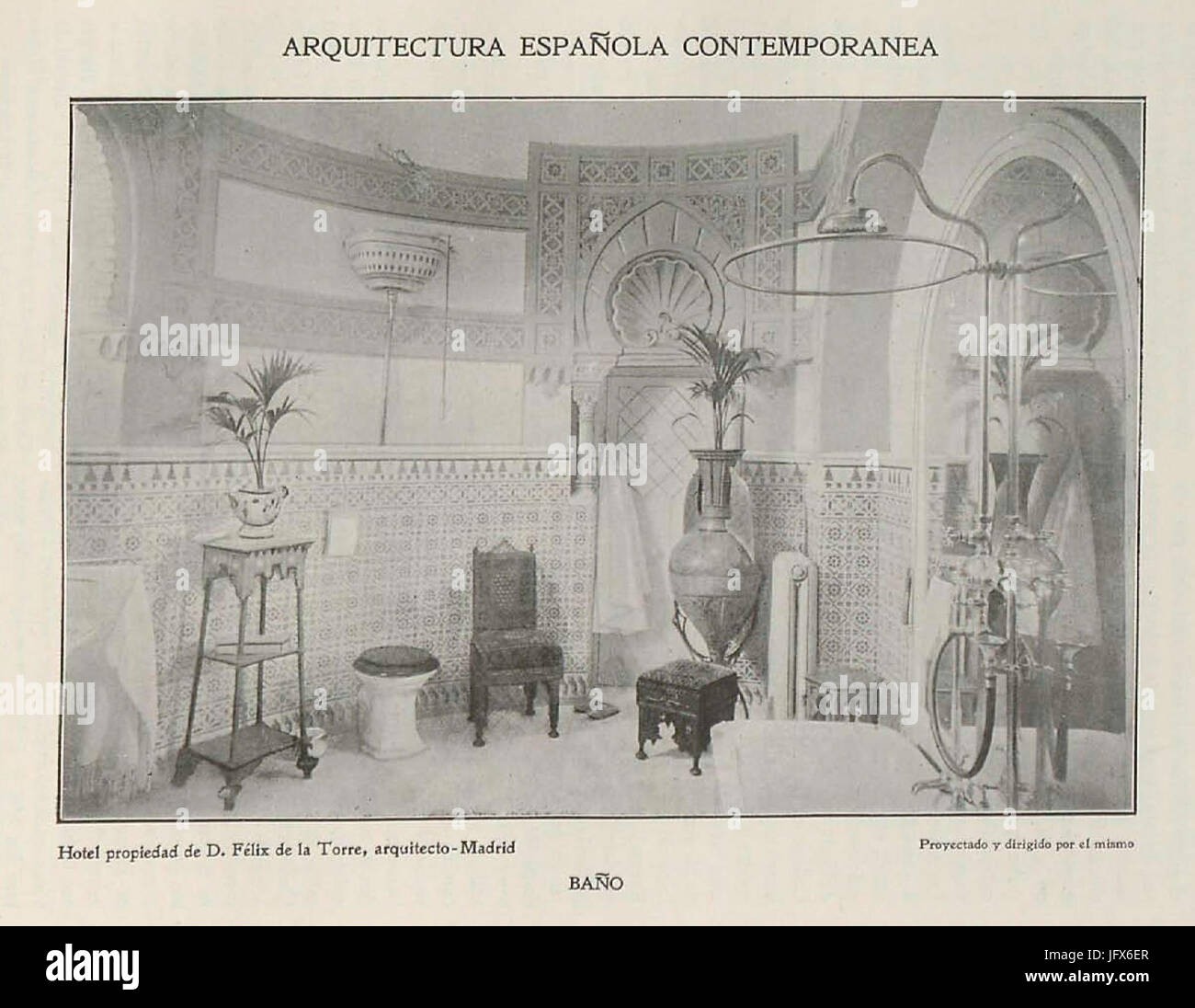Baño. Hotel propiedad de Félix de la Torre, Arquitectura y Construcción ...