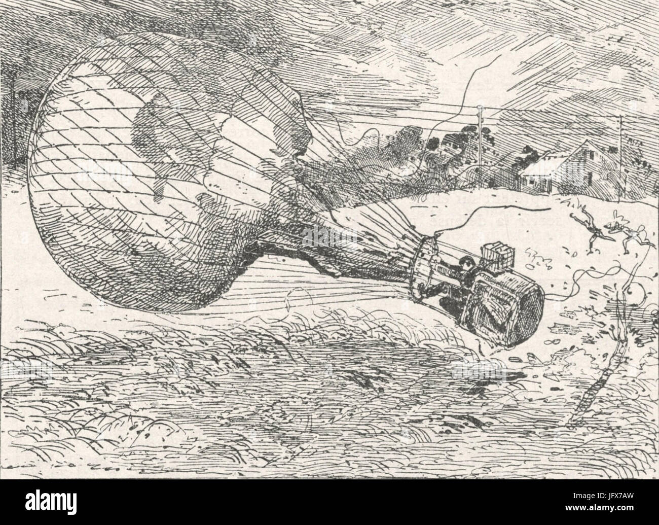 Ballon monté Louis Blanc 2 Stock Photo - Alamy