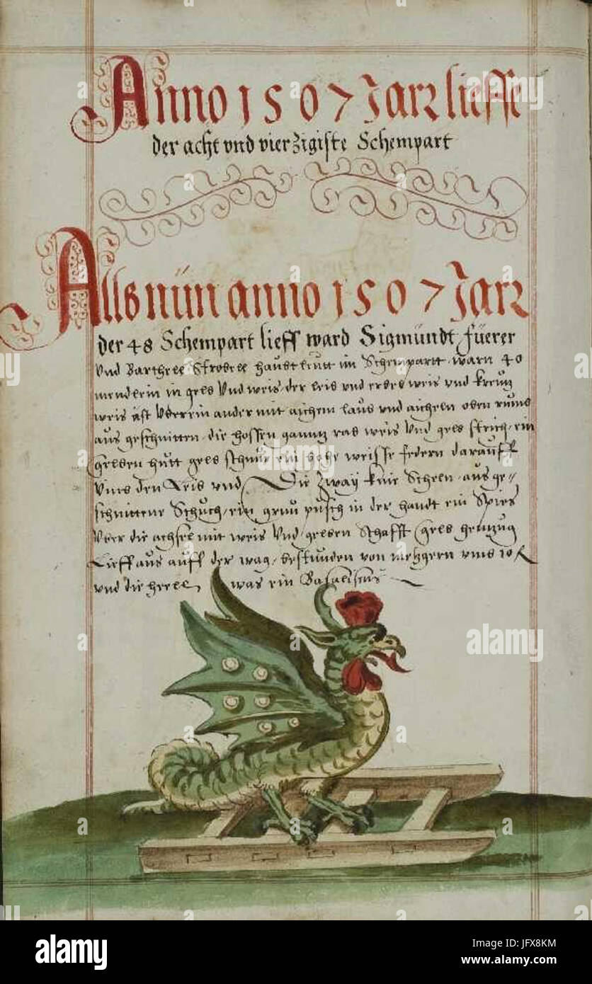 Mythical basilisk ancient mythology hi-res stock photography and images ...
