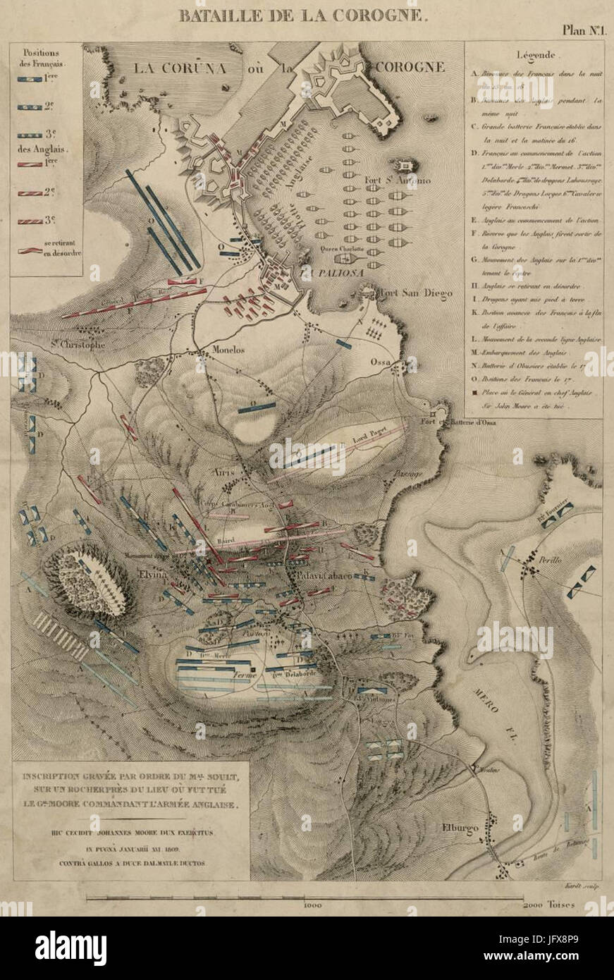 Battle of la coruna hi-res stock photography and images - Alamy