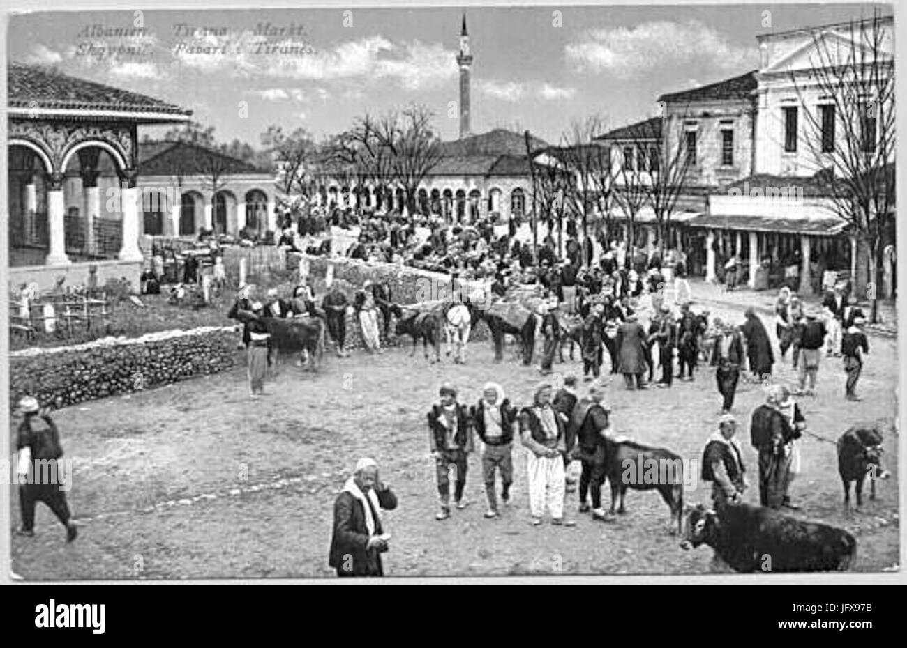 Old tirana map hi-res stock photography and images - Alamy