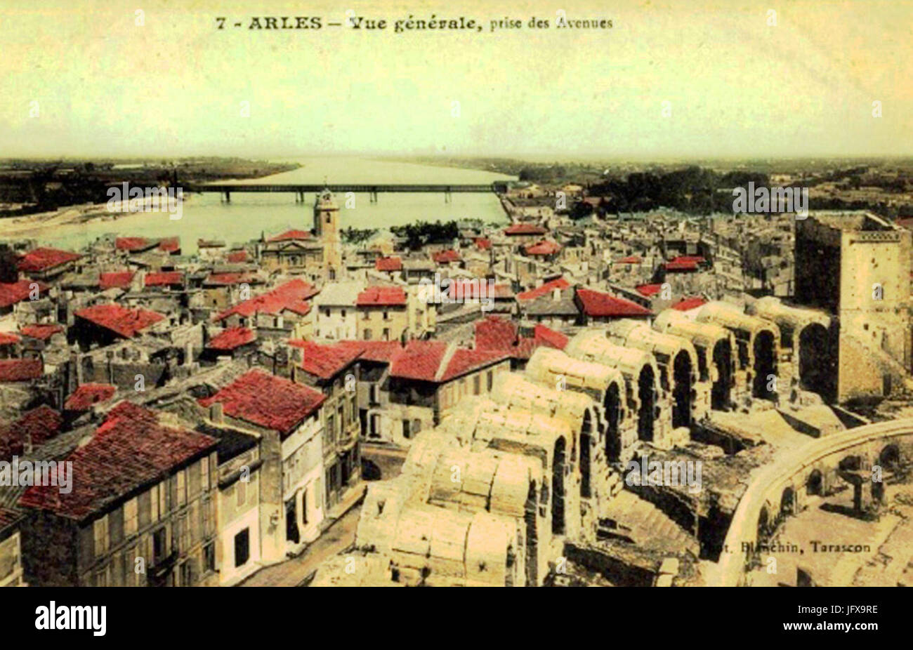 Map of arles bouches du rhône hi-res stock photography and images - Alamy