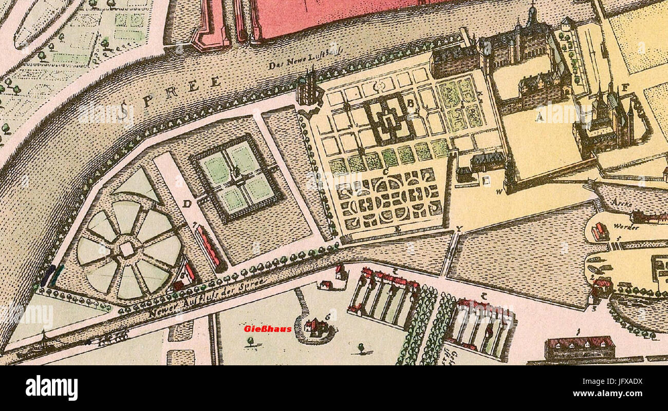 Map Of Berlin 1652 High Resolution Stock Photography and Images - Alamy