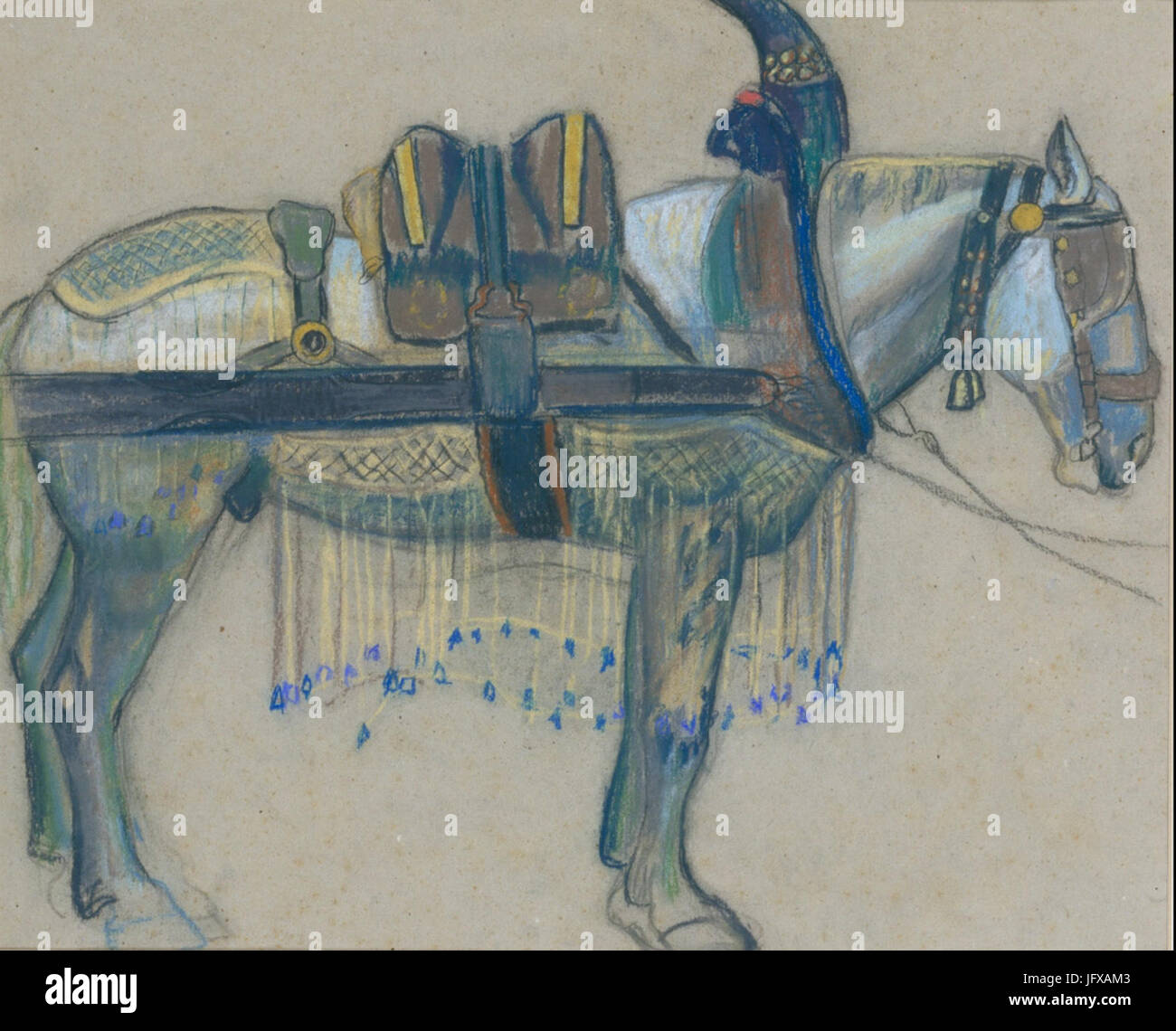 Bernadot Musée des Augustins cheval Stock Photo - Alamy