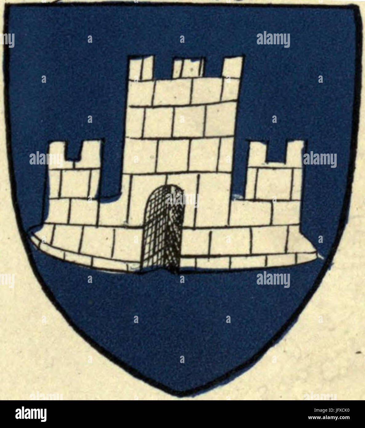The 'Arms of Le Sire de Bes' is a heraldic image from the Armorial de ...