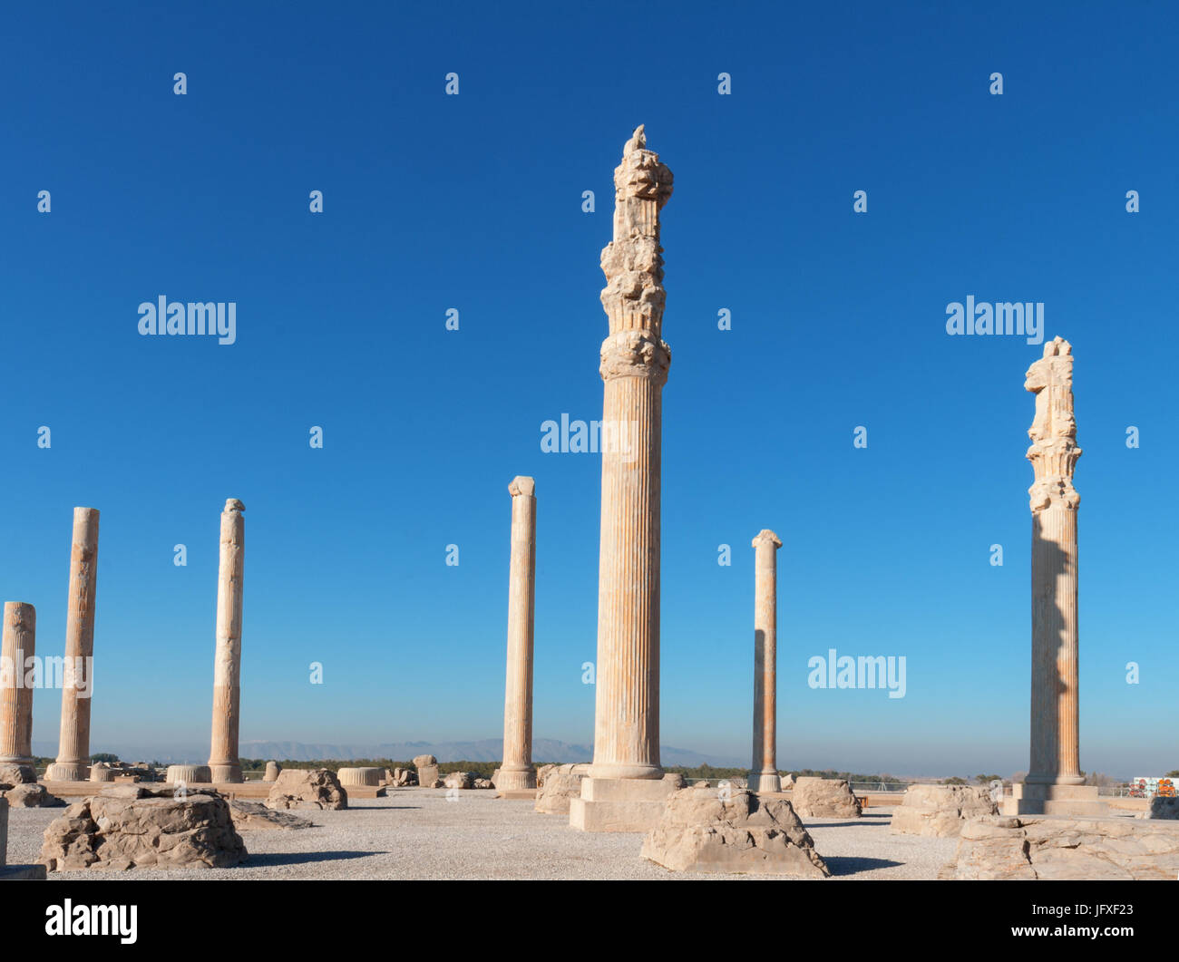 Persepolis - Apadana Palace. The greatest palace built on the western ...