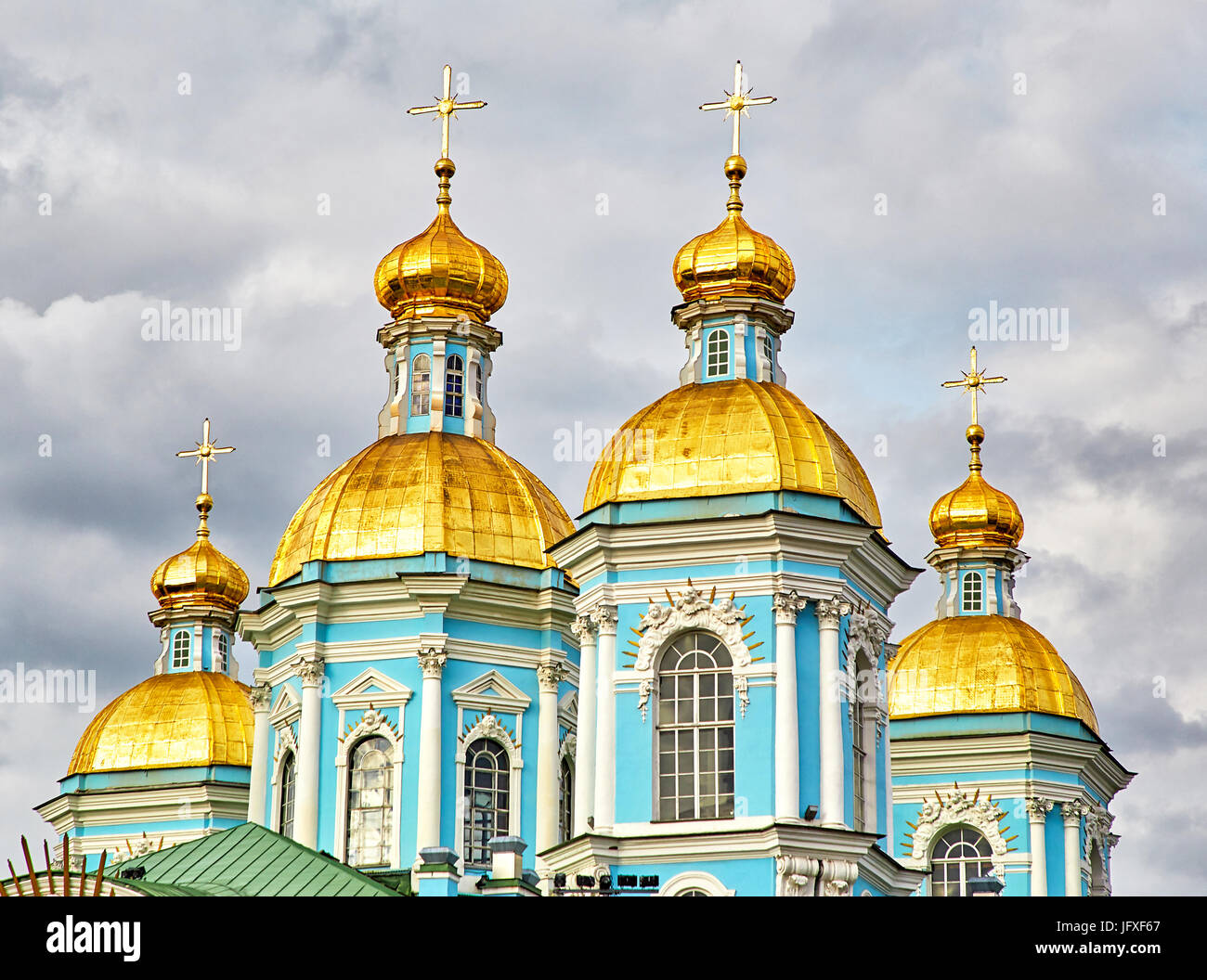 Naval cathedral of saint nicolas and epiphany hi-res stock photography ...