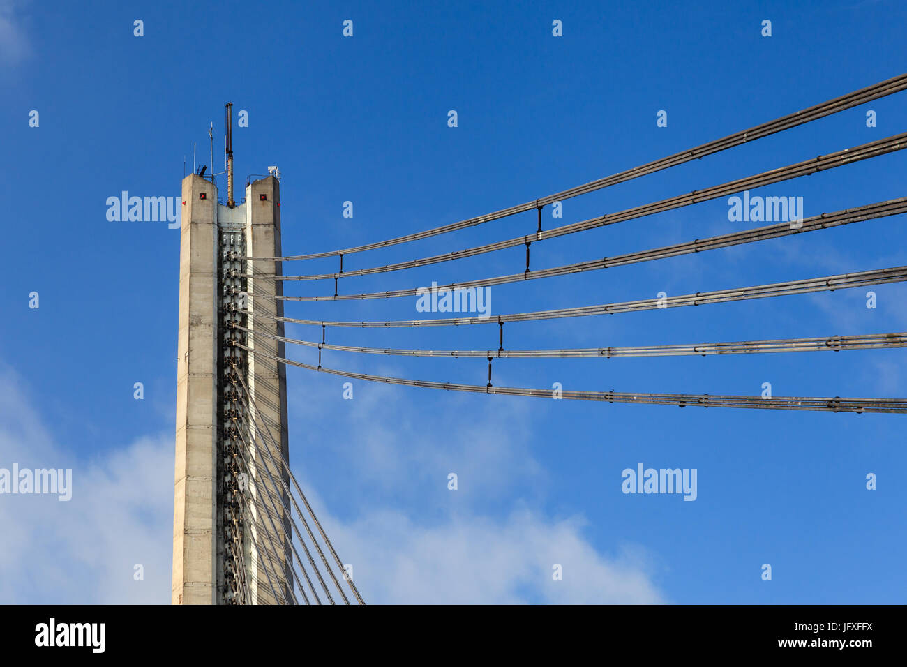 Vansu Bridge. Vansu Bridge (Vansu Tilts) is a cable stayed bridge ...