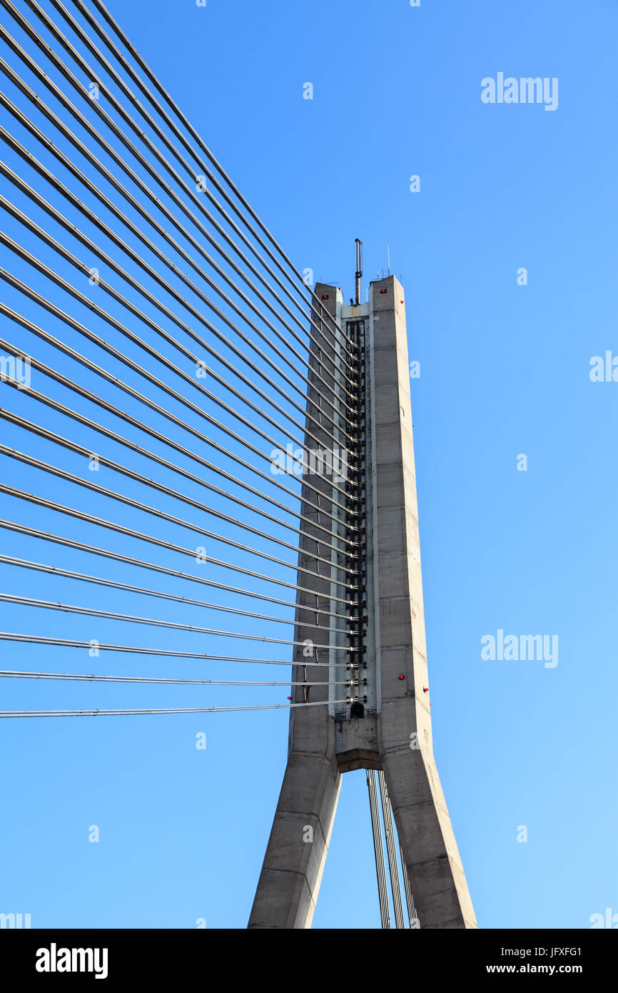 Vansu Bridge. Vansu Bridge (Vansu Tilts) is a cable stayed bridge ...