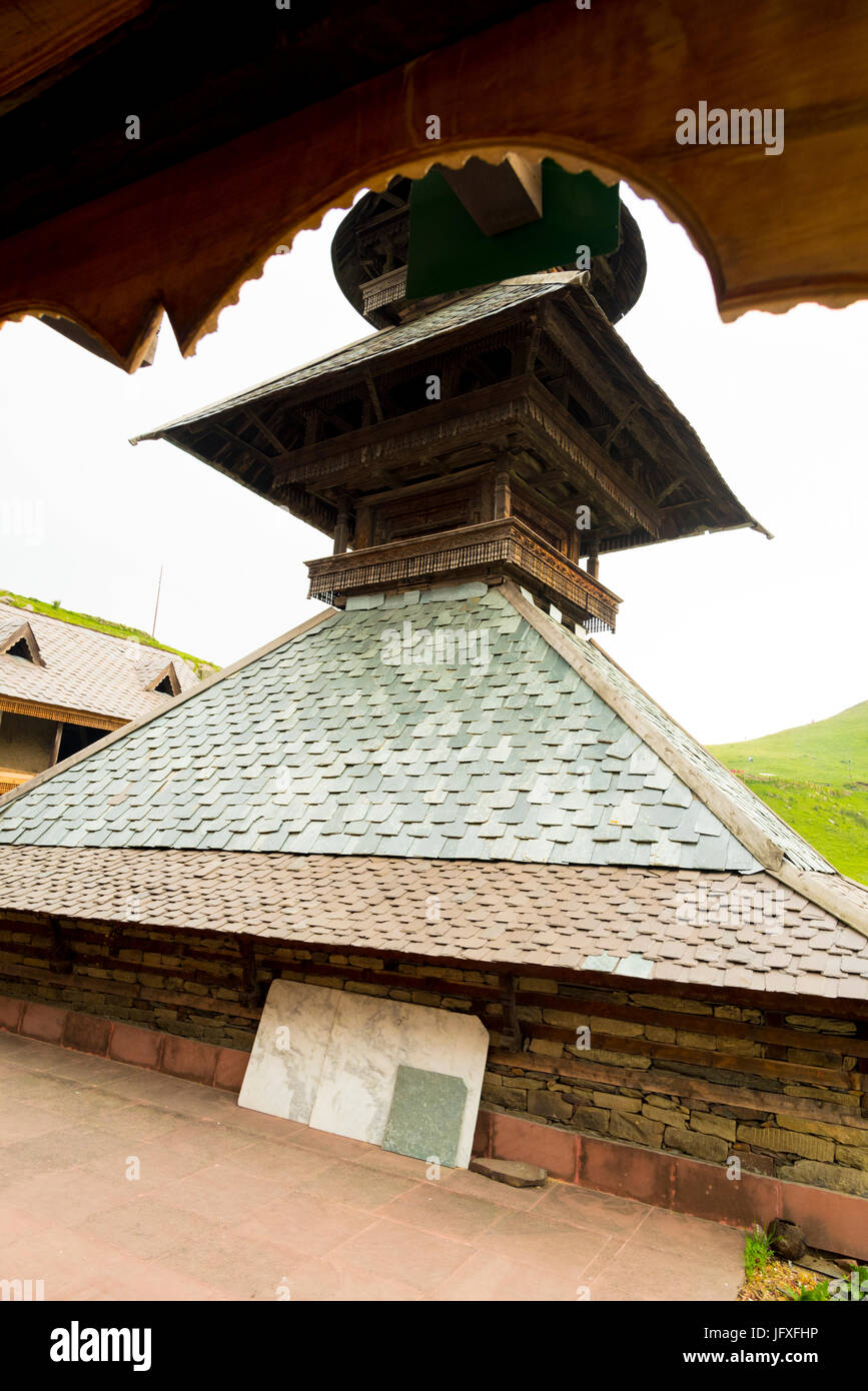 Full view of prashar lake templefull view of prashar lake hi-res stock ...