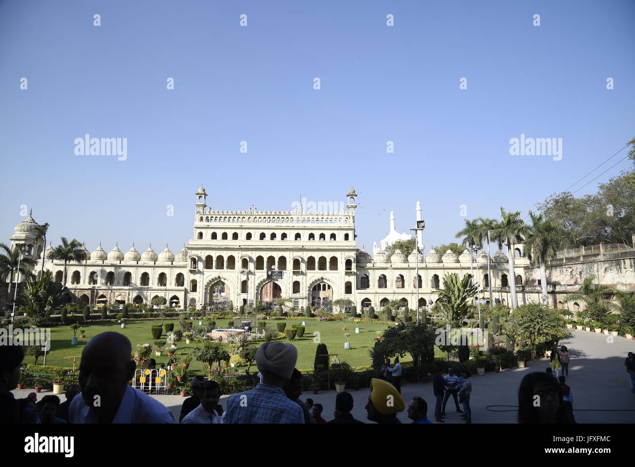 Mughal architecture bada imambara hi-res stock photography and images ...