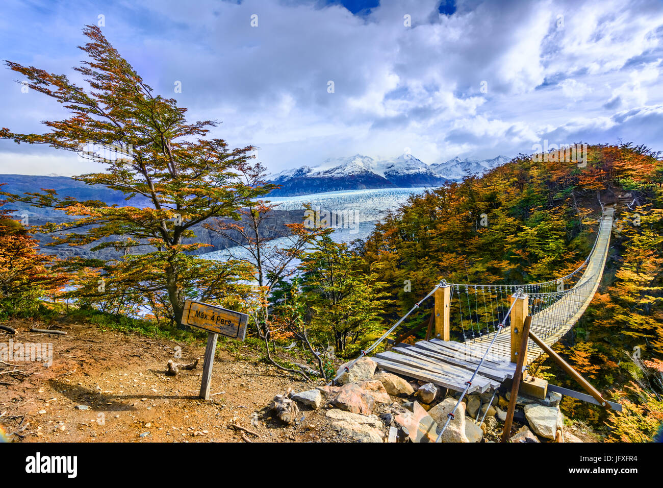 Grey Glacier,Patagonia, Chile - a glacier in the Southern Patagonian ...
