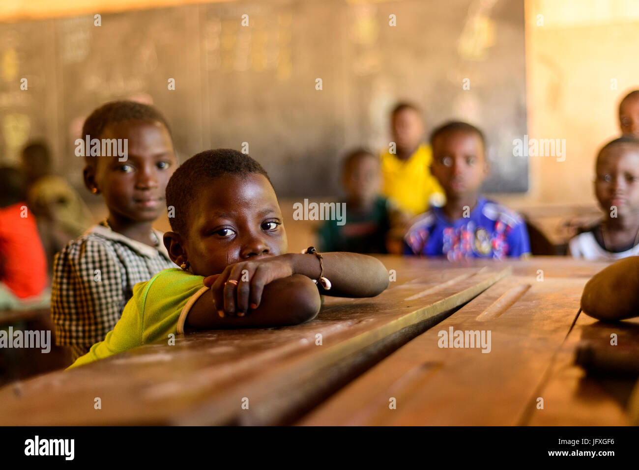 School in Benin Stock Photo - Alamy