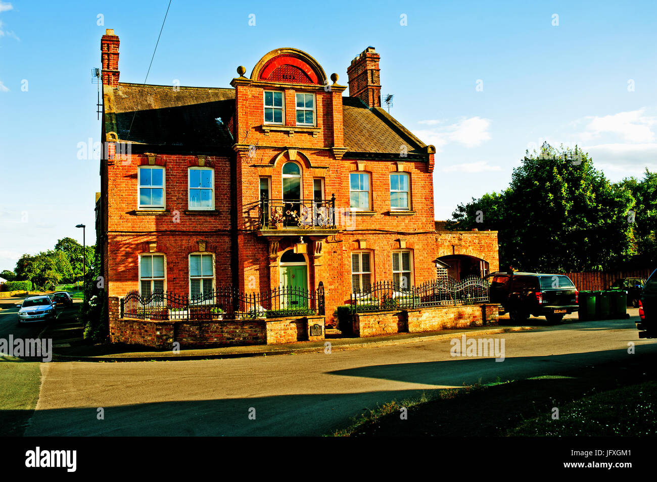 Ex Station hotel, Easingwold, North Yorkshire Stock Photo - Alamy