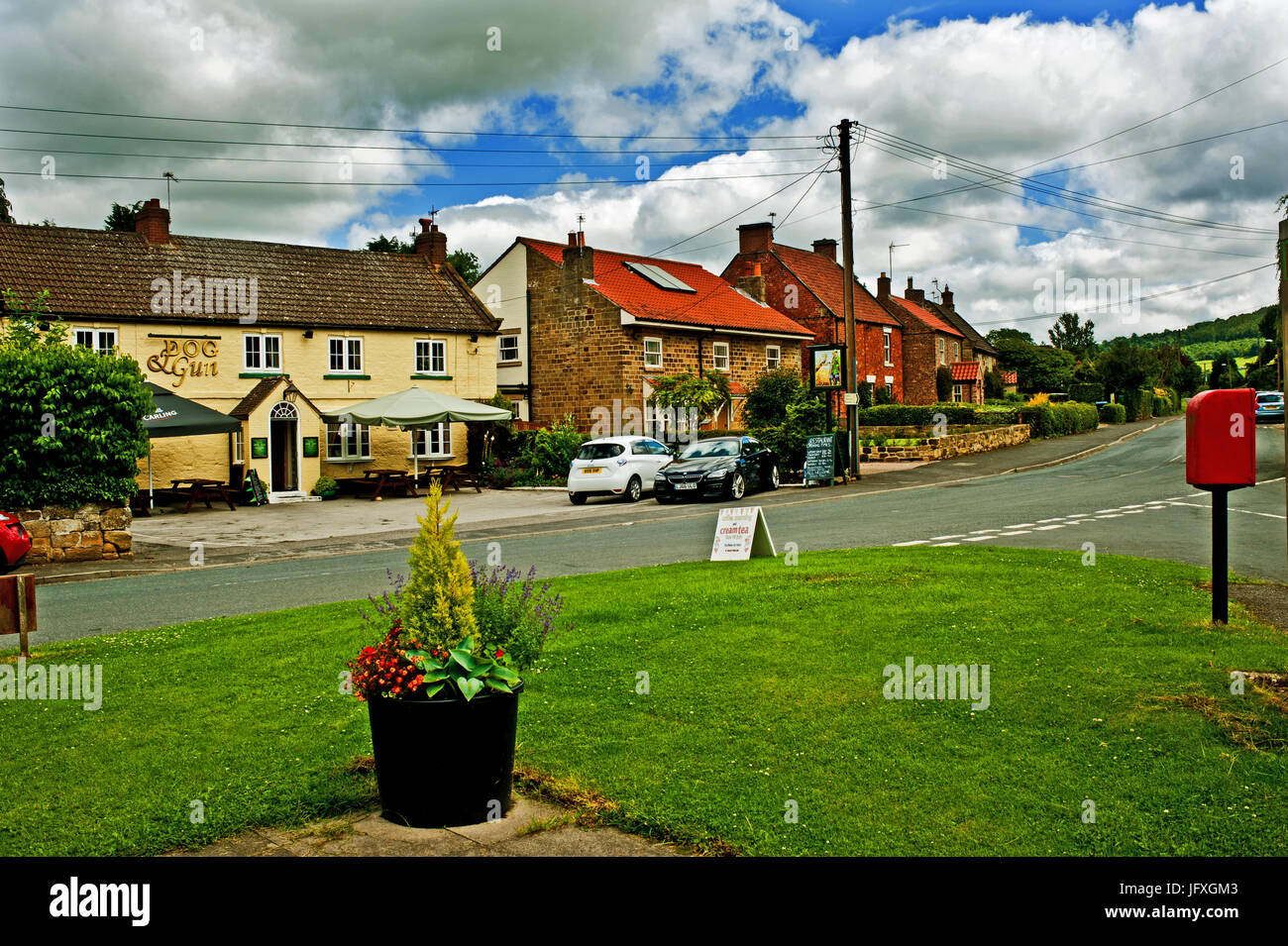 Former Station hotel for Easingwold railway station Stock Photo - Alamy