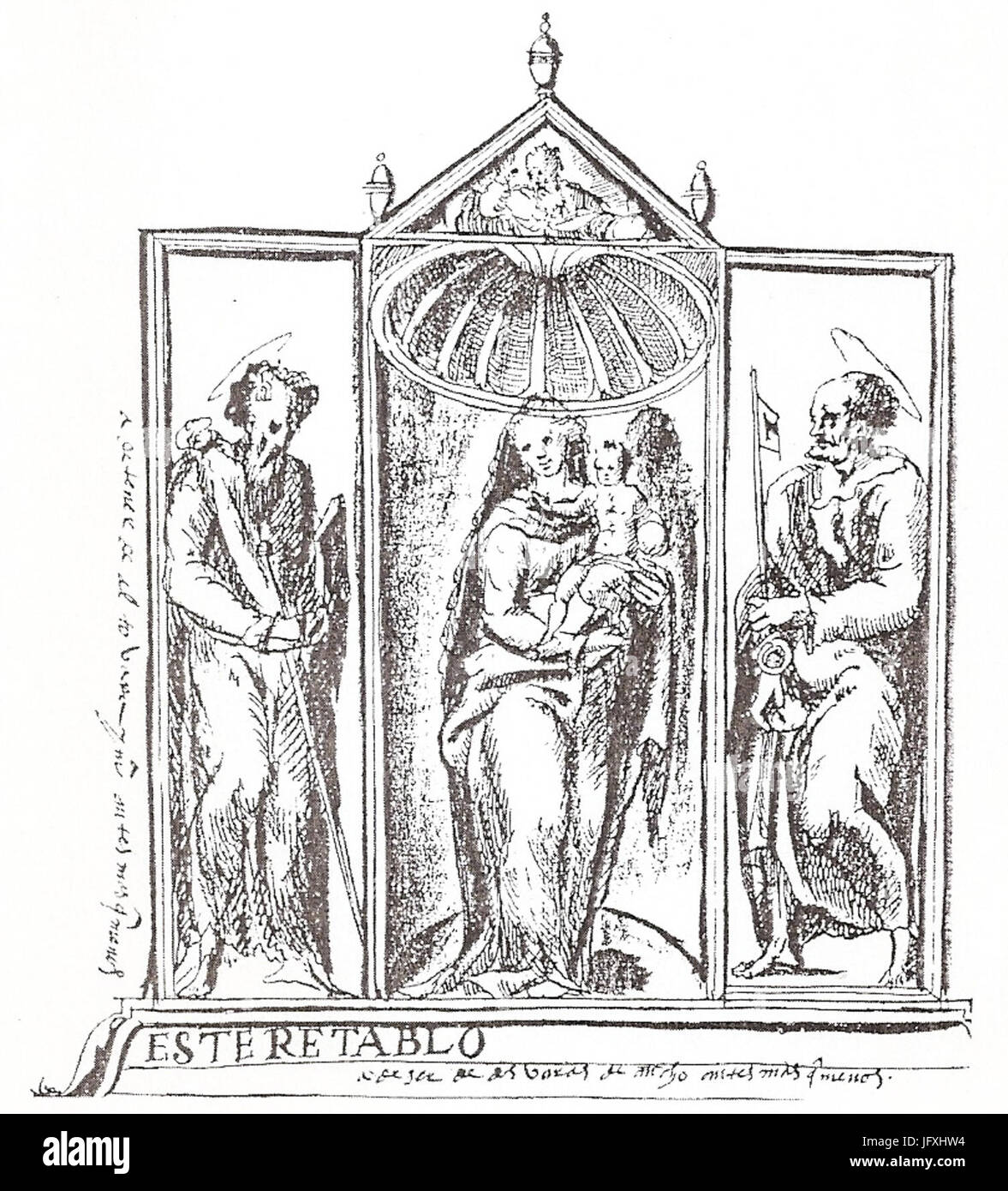 Dibujo vintage hi-res stock photography and images - Alamy