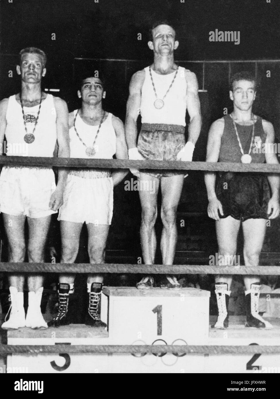 Dick McTaggart, Abel Laudonio, Kazimierz Paździor, Sandro Lopopolo 1960 ...