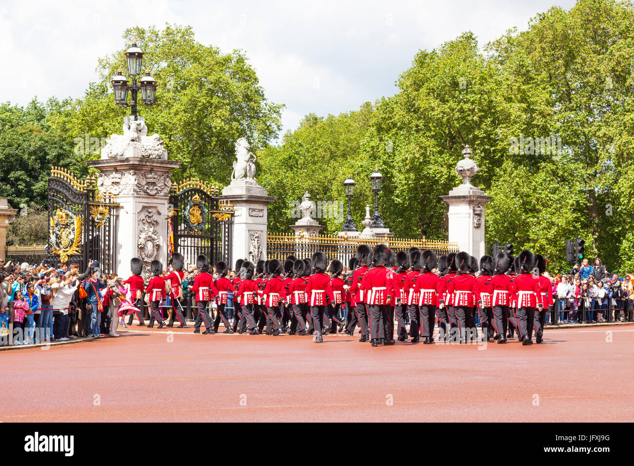 Coldstream guardsman flag hi-res stock photography and images - Alamy