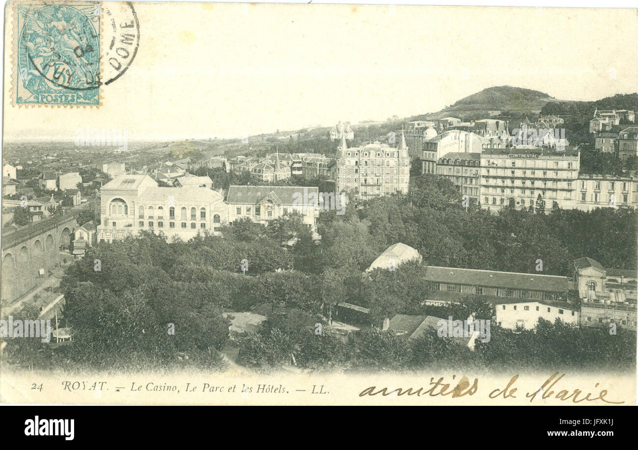 CPA-Royat (Puy de Dôme, France Stock Photo - Alamy
