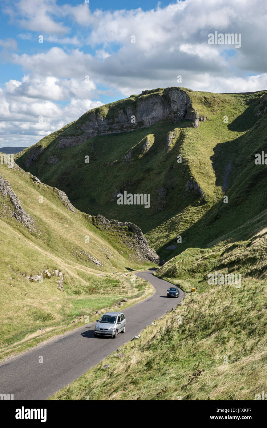 Winnats pass cars hi-res stock photography and images - Alamy