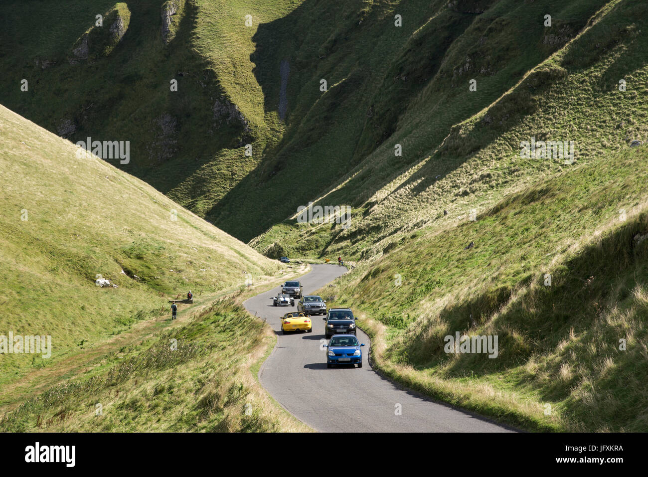 Road downhill uphill car hi-res stock photography and images - Alamy