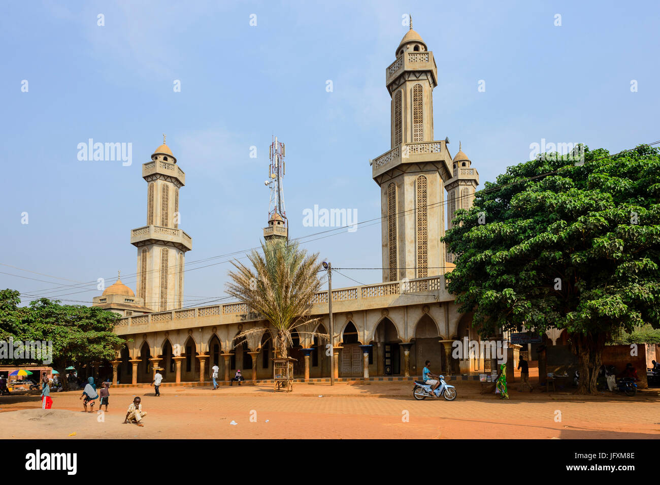 Mosque in Bohicon Stock Photo - Alamy