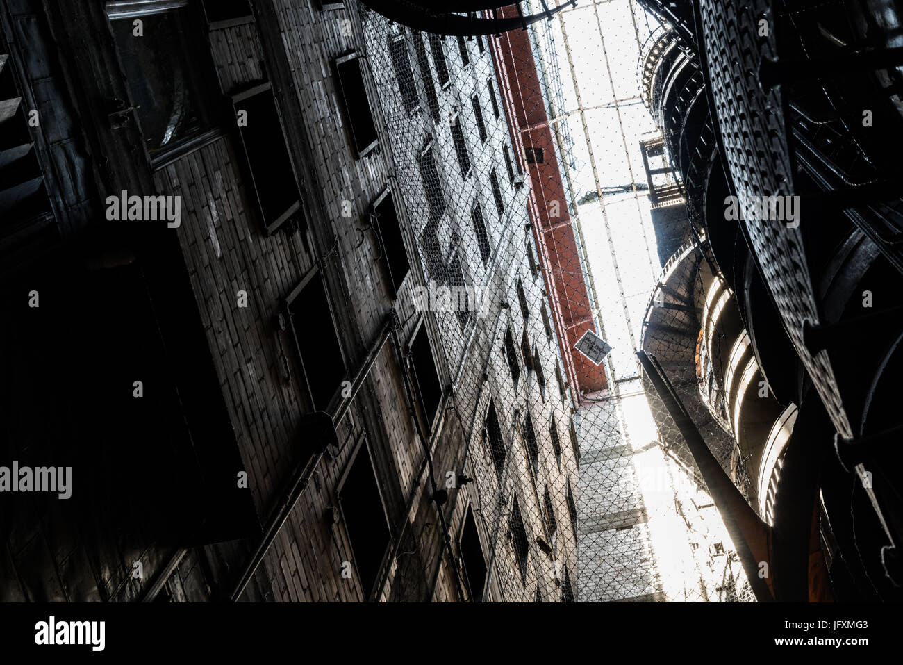 Inside an old building in St. Louis Stock Photo - Alamy
