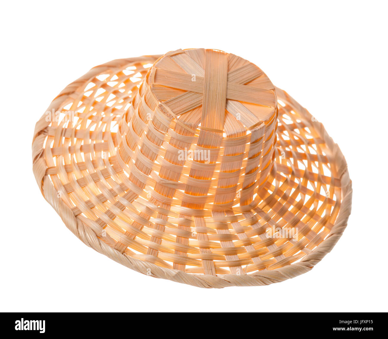 straw hat isolated on white background, close up Stock Photo - Alamy