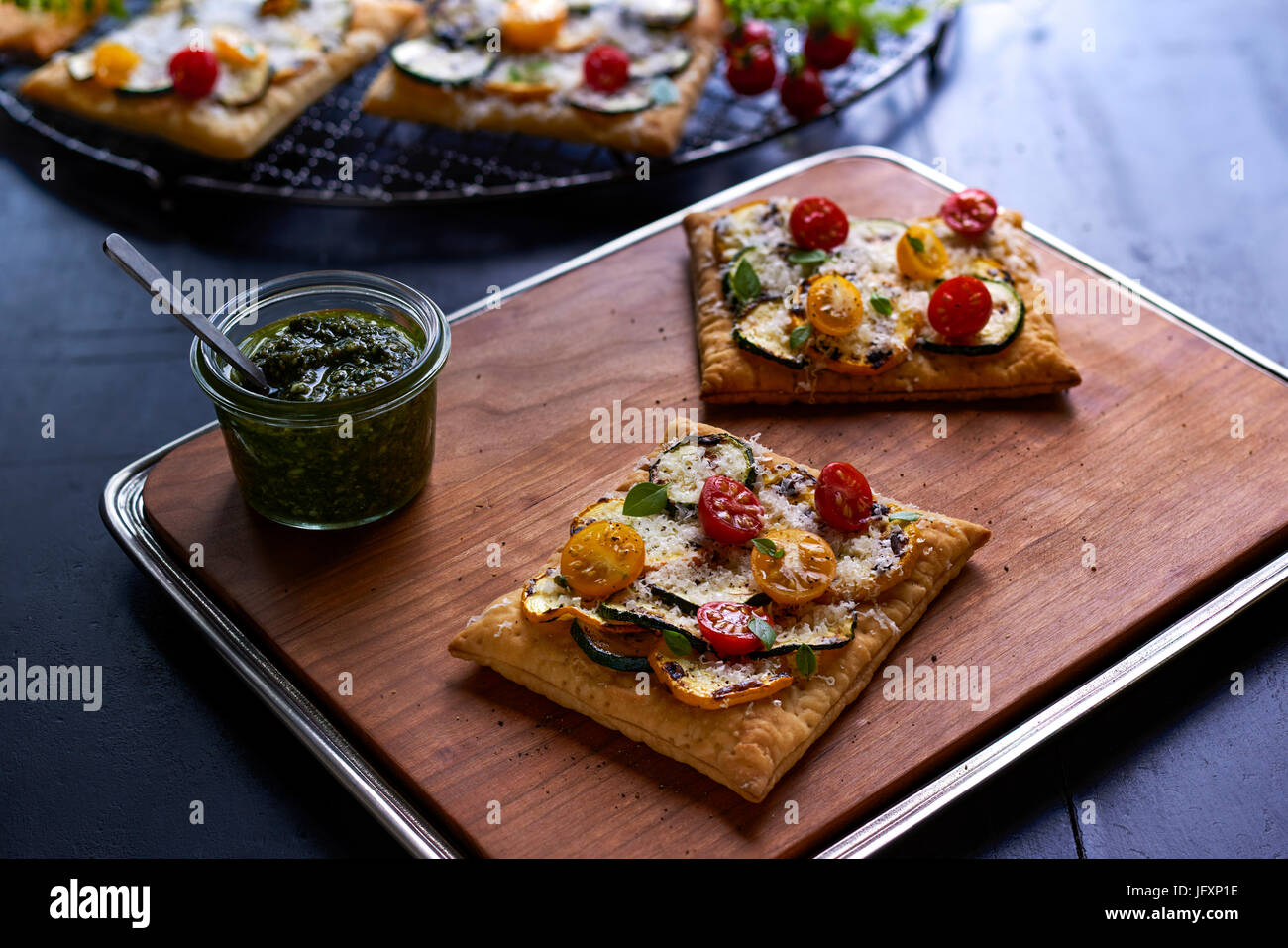 Mini pizza ready to hi-res stock photography and images - Alamy