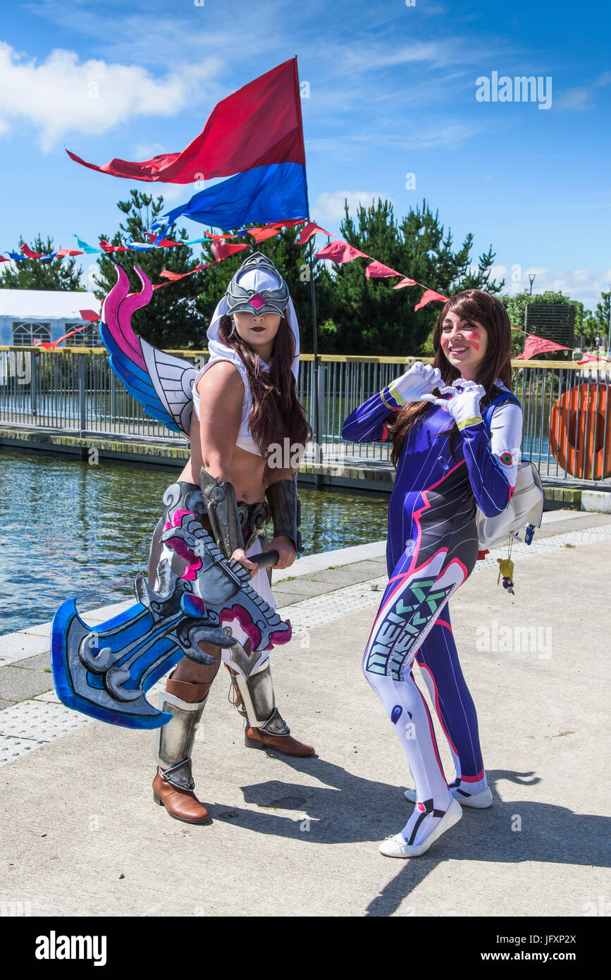 Comic and cosplay fans gather at The Heartlands in Cornwall for ...