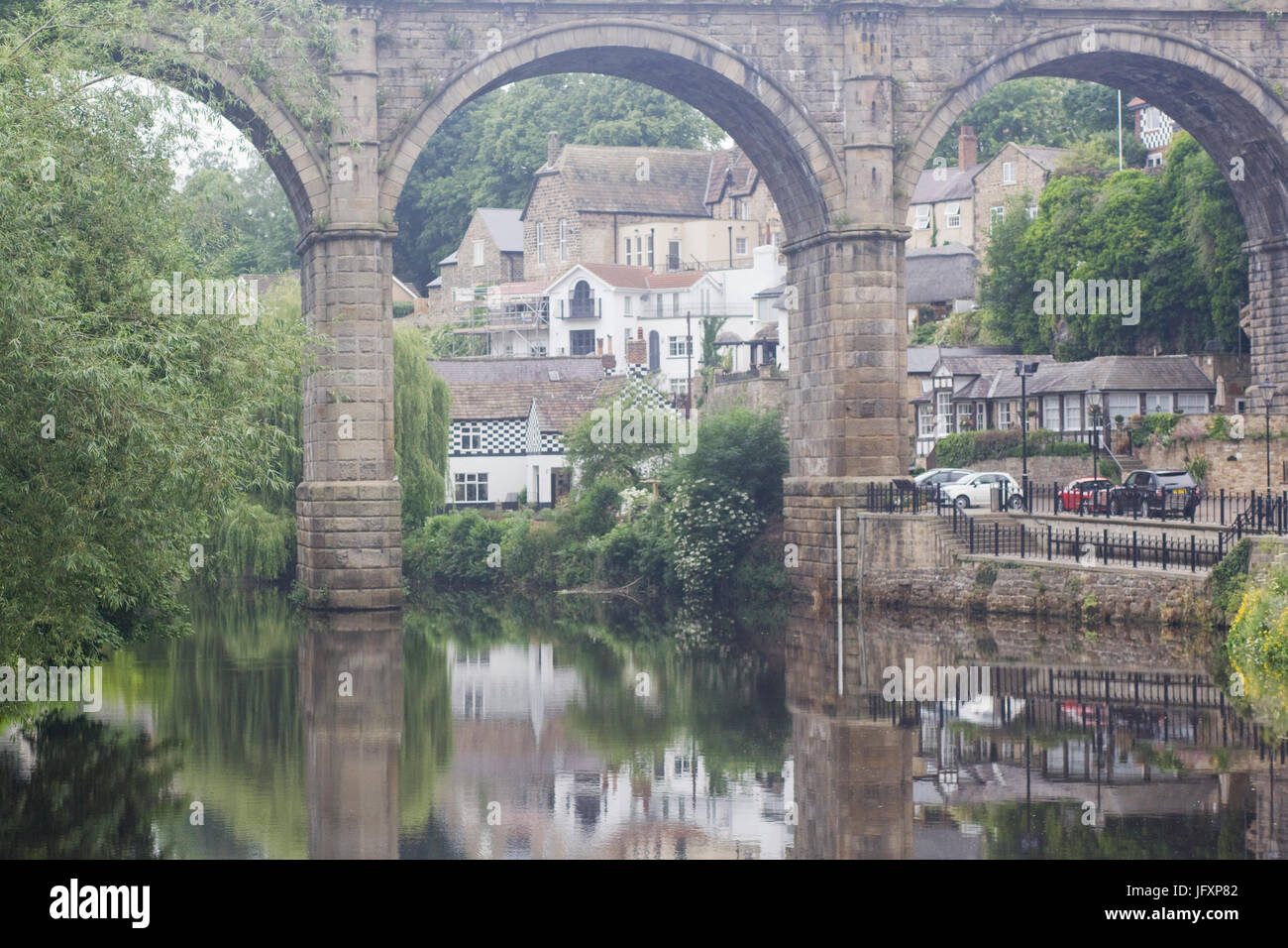 Knaresborough viaduct hi-res stock photography and images - Alamy