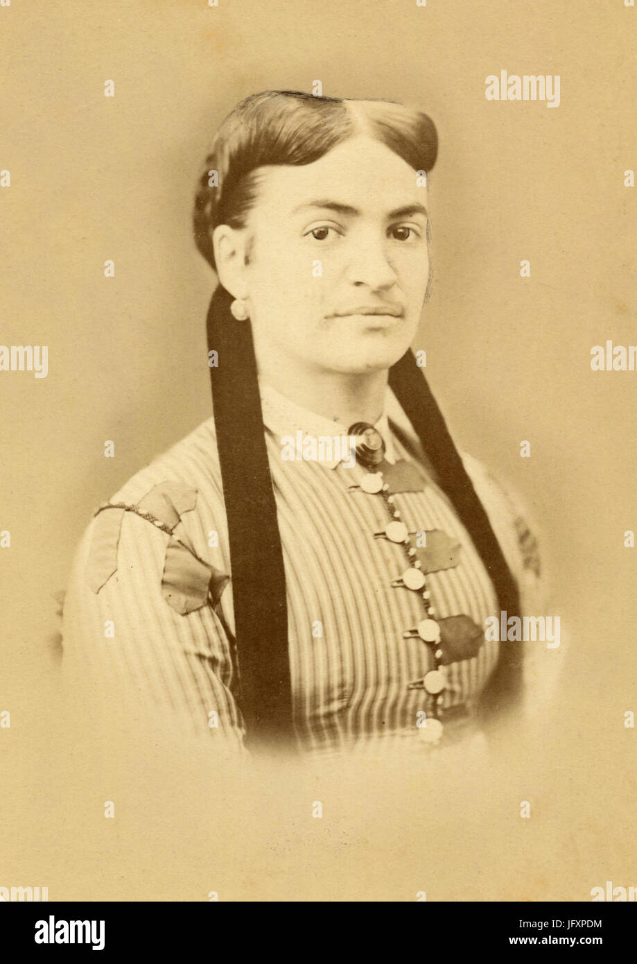 1890s woman strange hi-res stock photography and images - Alamy