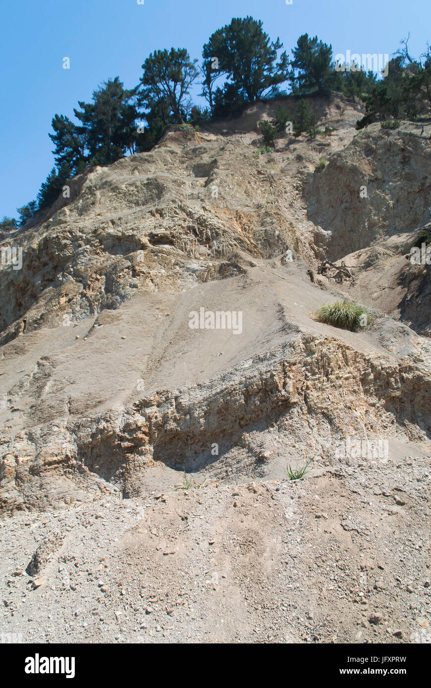 Landslide - Coastal Cliff Stock Photo - Alamy