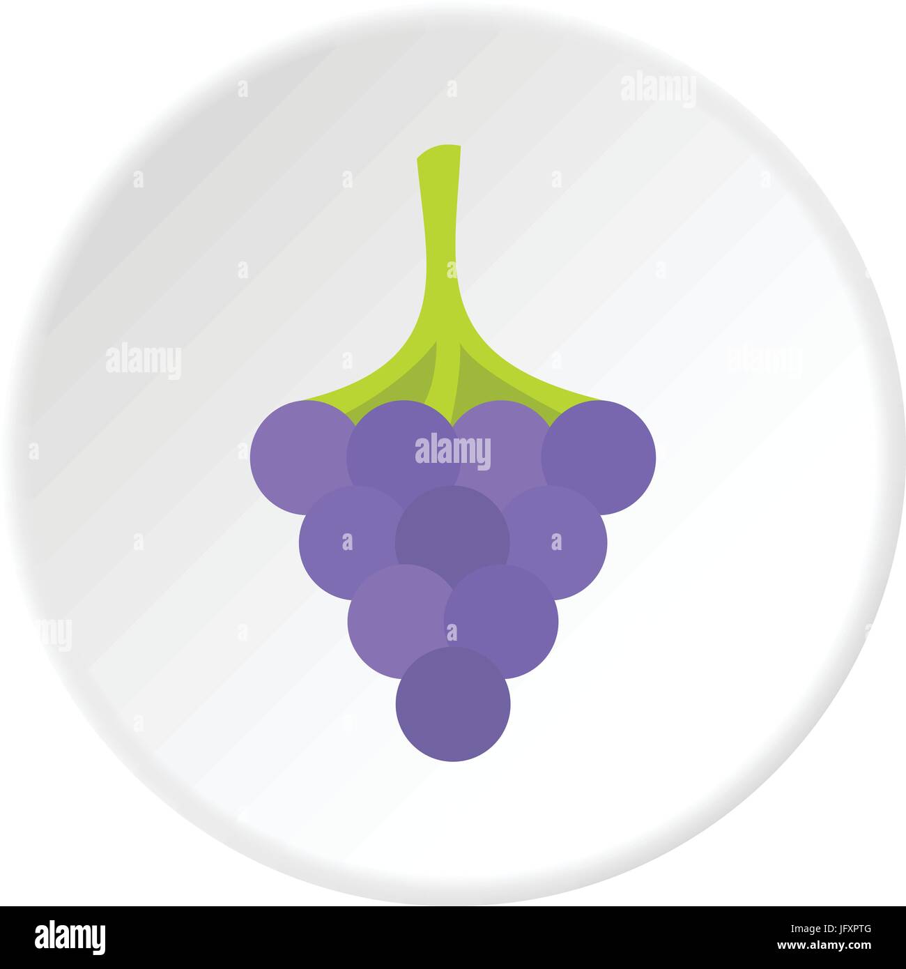 Black grape icon circle Stock Vector Image & Art - Alamy