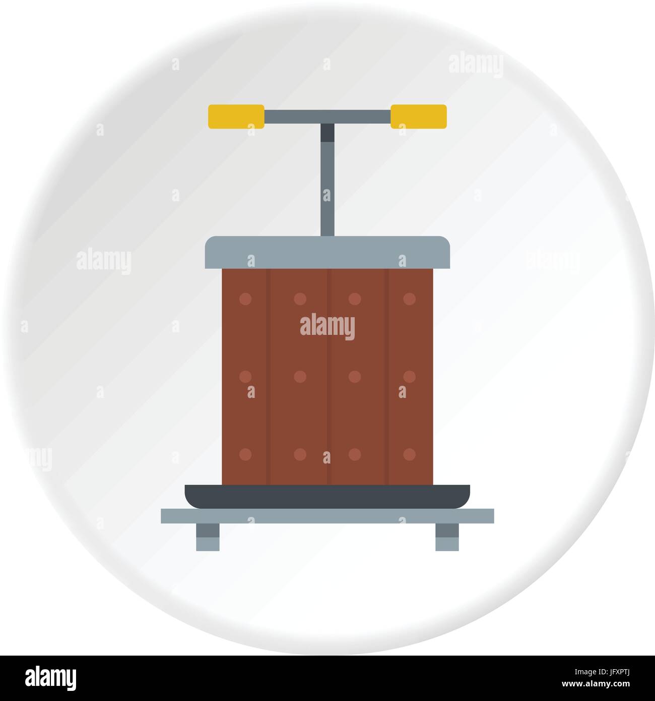 Wine press icon circle Stock Vector Image & Art - Alamy