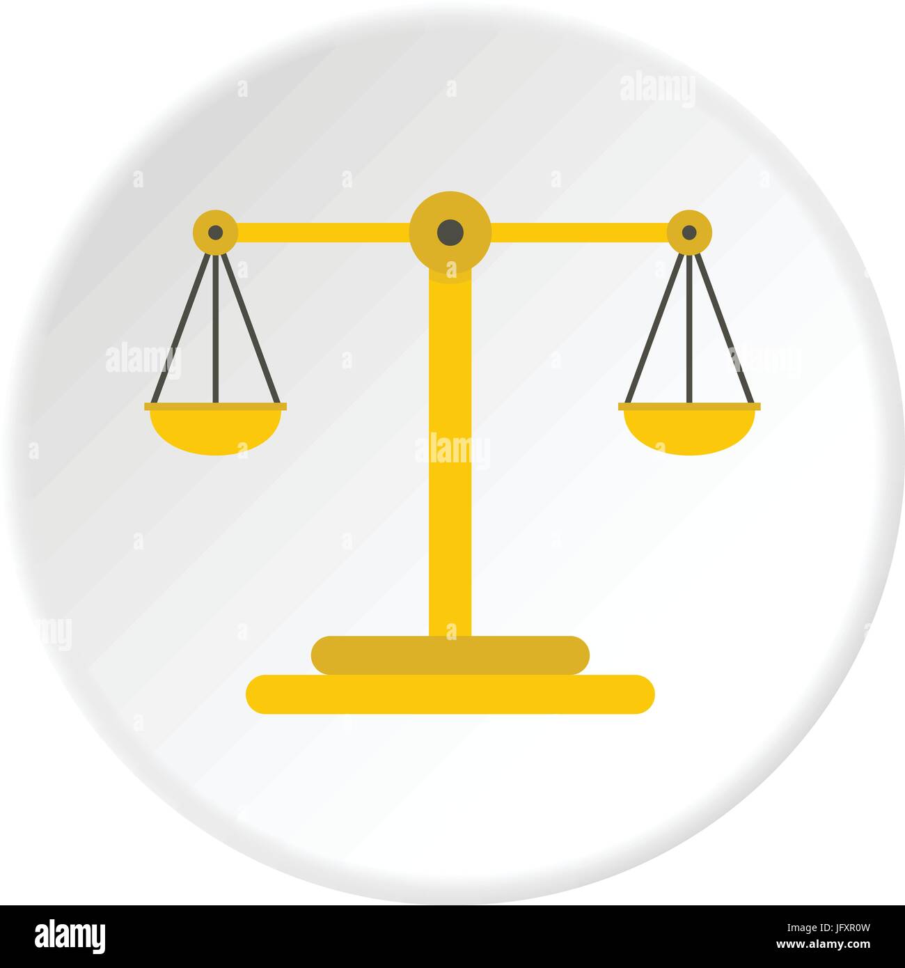 Scales of justice icon circle Stock Vector Image & Art - Alamy