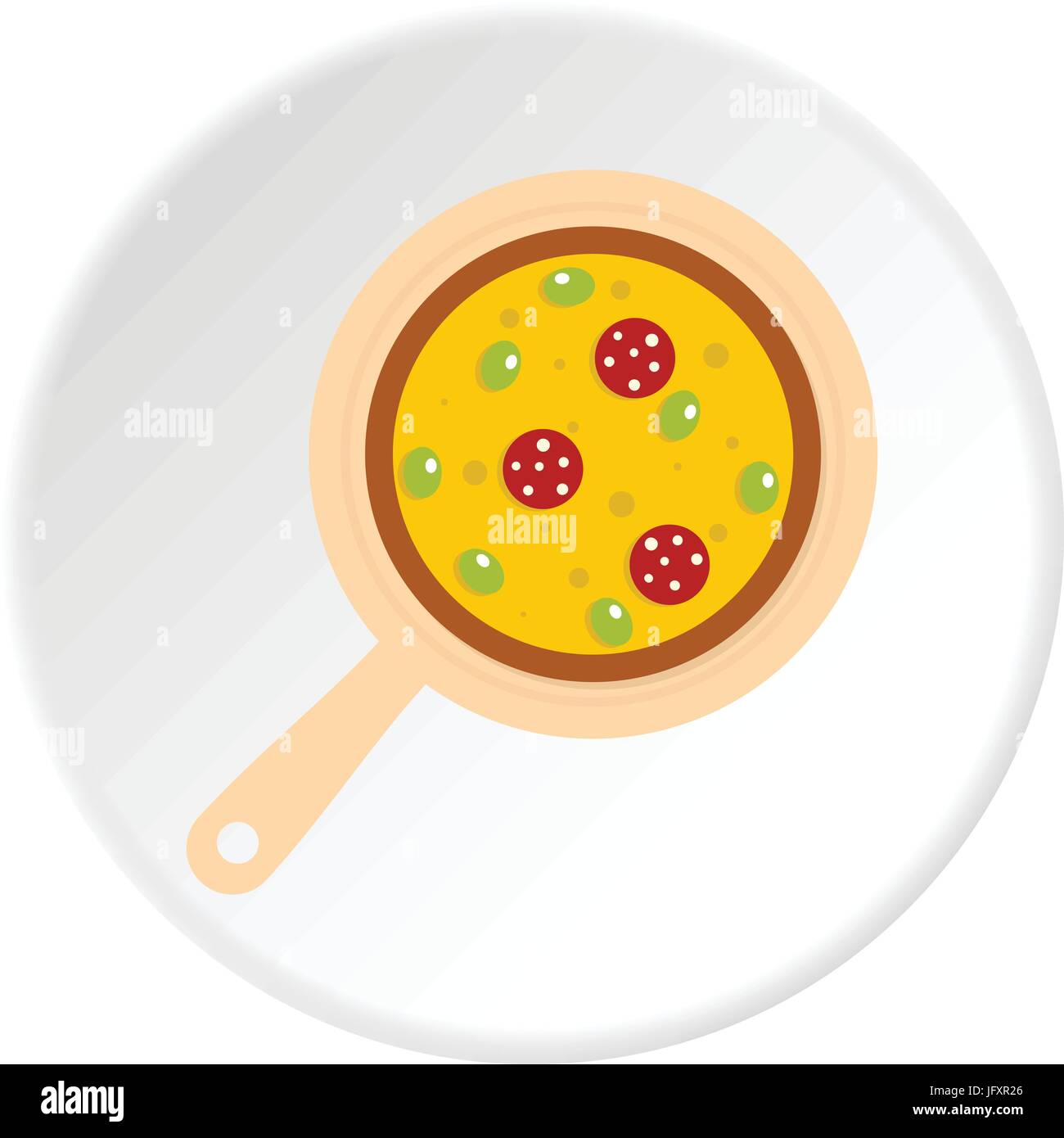 Round table pizza sign hi-res stock photography and images - Alamy