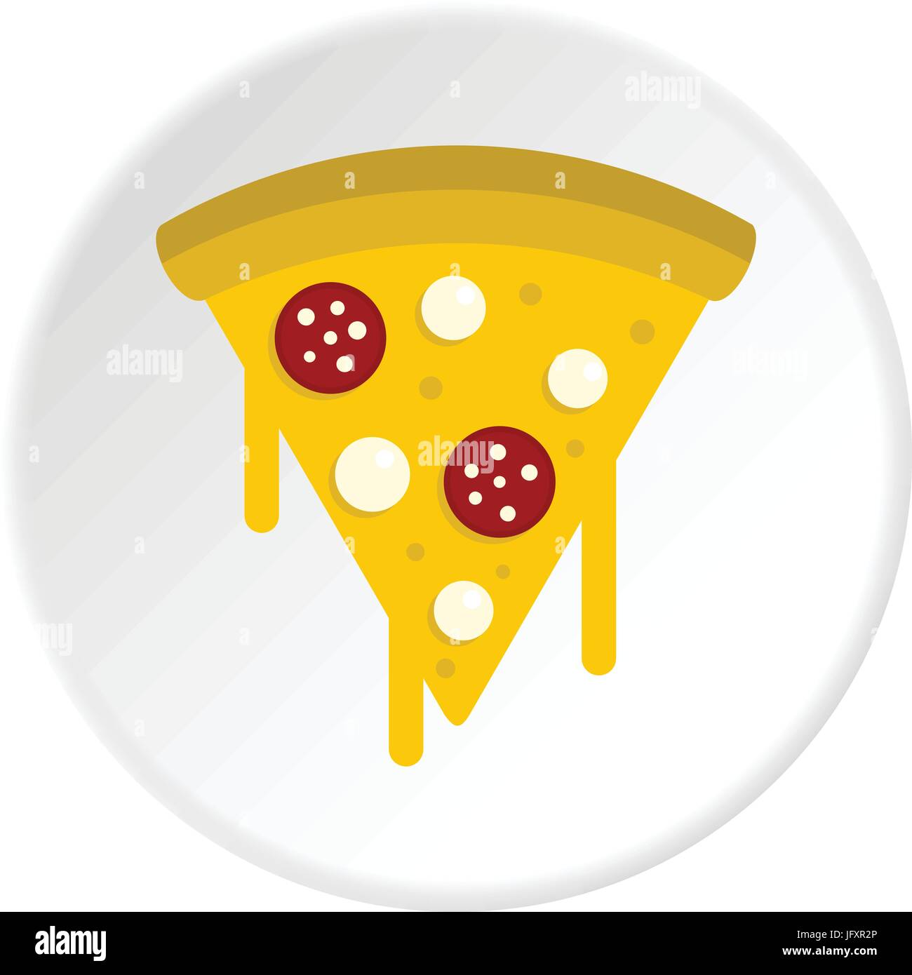 Melted cheese top view Stock Vector Images - Alamy