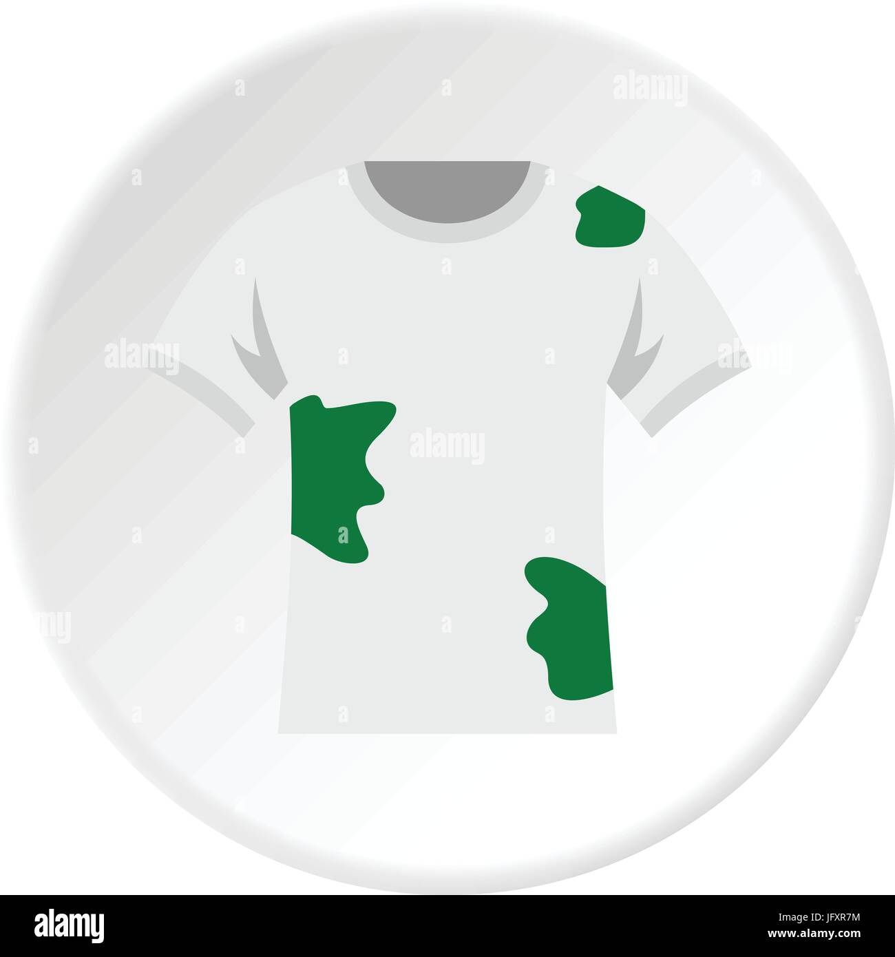 Dirty shirt icon circle Stock Vector Image & Art - Alamy