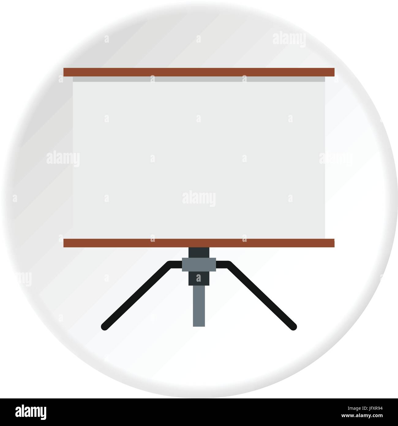 Flipchart blank business presentation Stock Vector Images - Alamy