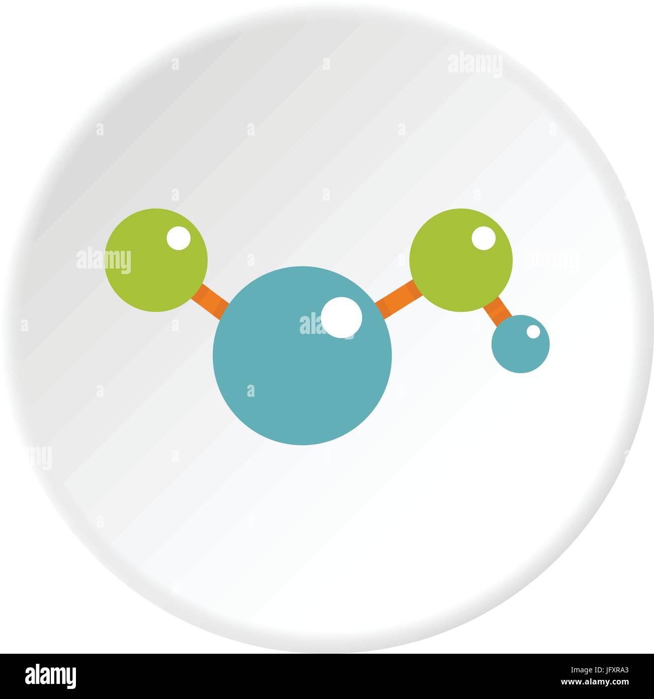 Molecules icon circle Stock Vector Image & Art - Alamy
