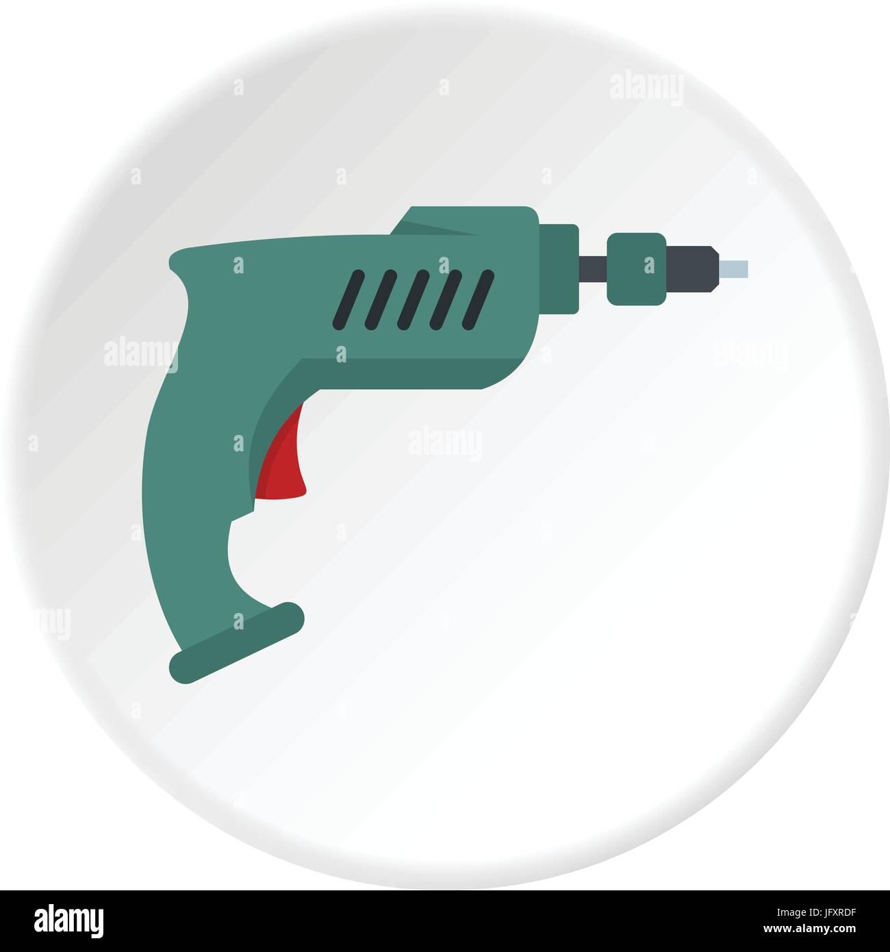 Drill icon circle Stock Vector Image & Art - Alamy