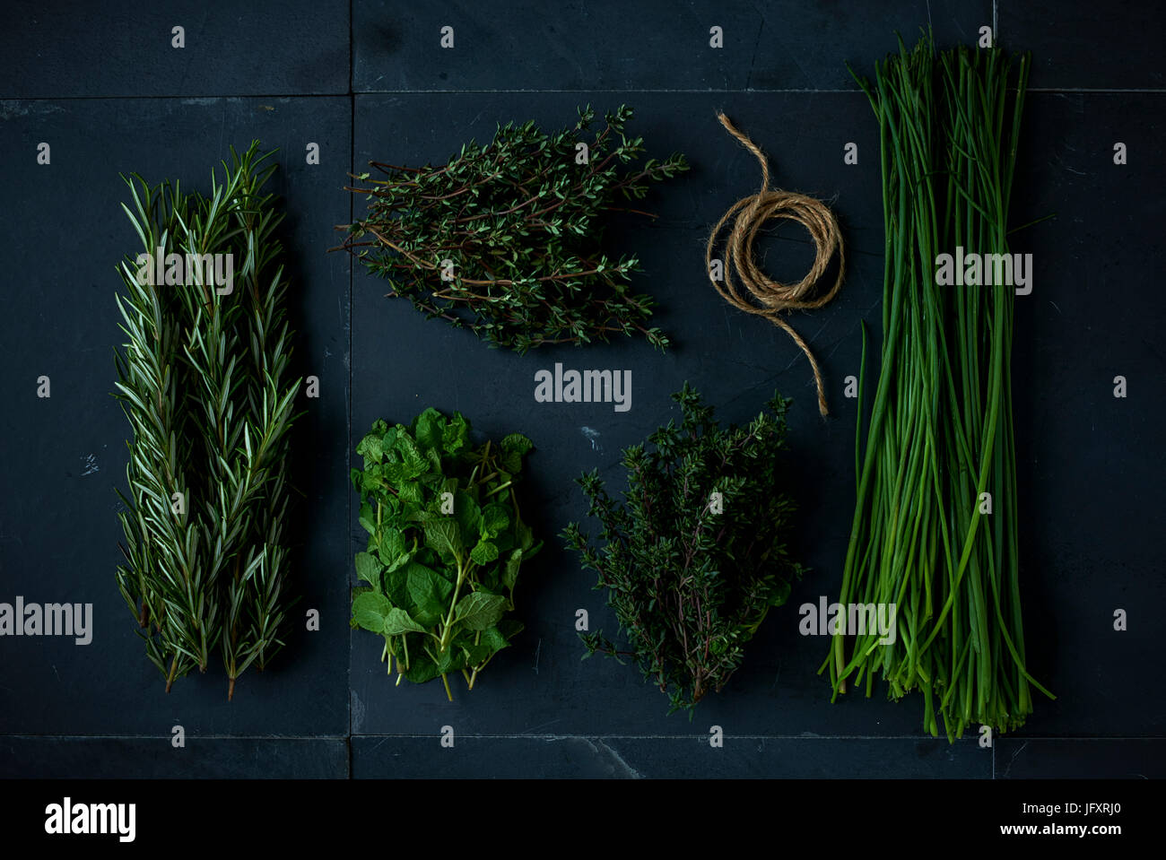 Herbs bunch mixed hi-res stock photography and images - Alamy