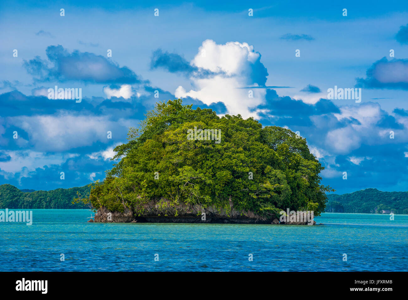 Little rock islet in famous rock islands hi-res stock photography and ...
