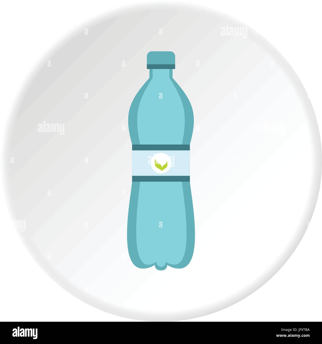 Blue bottle of water icon circle Stock Vector Image & Art - Alamy
