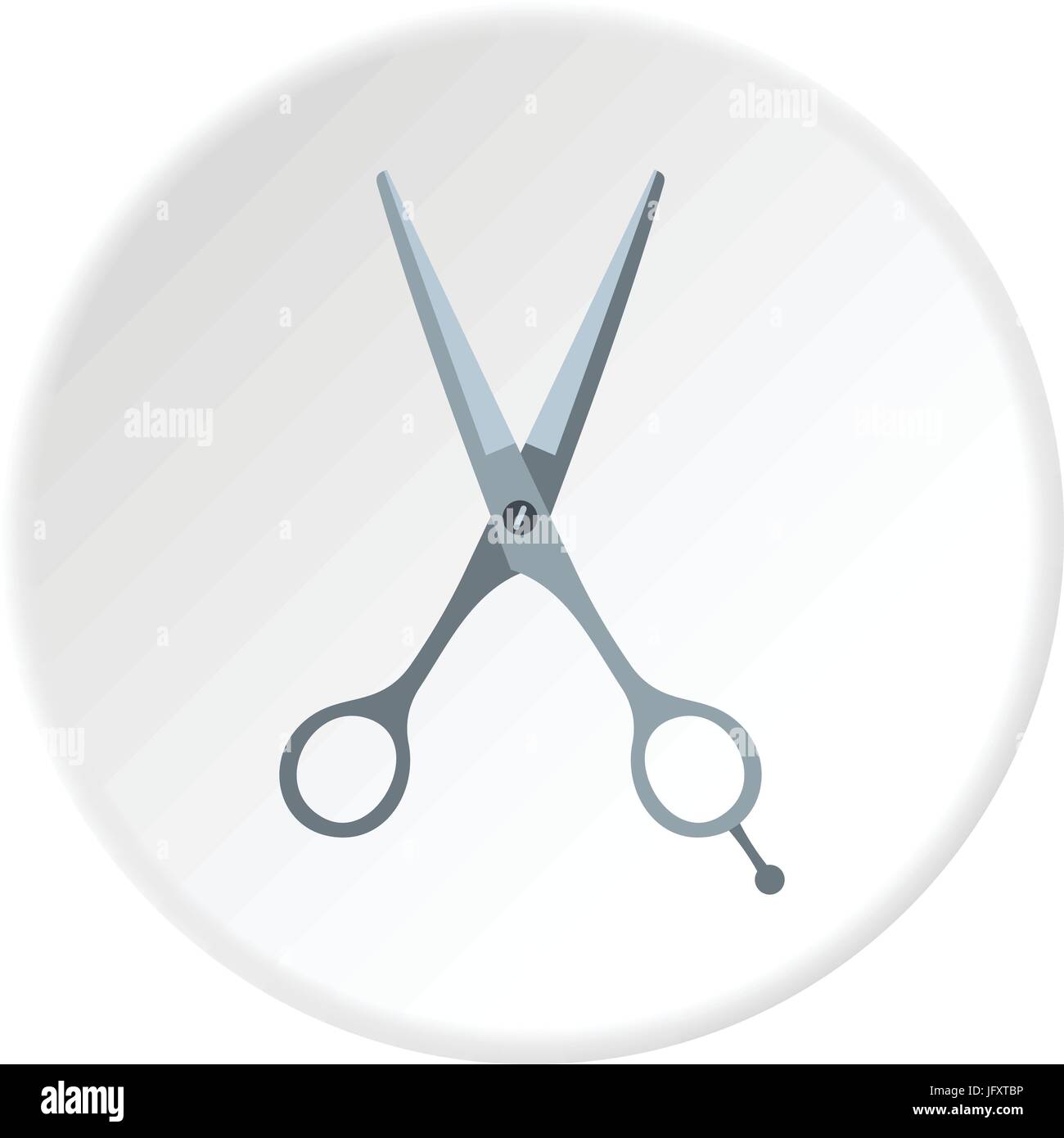 Hair Cutting Scissors Cartoon